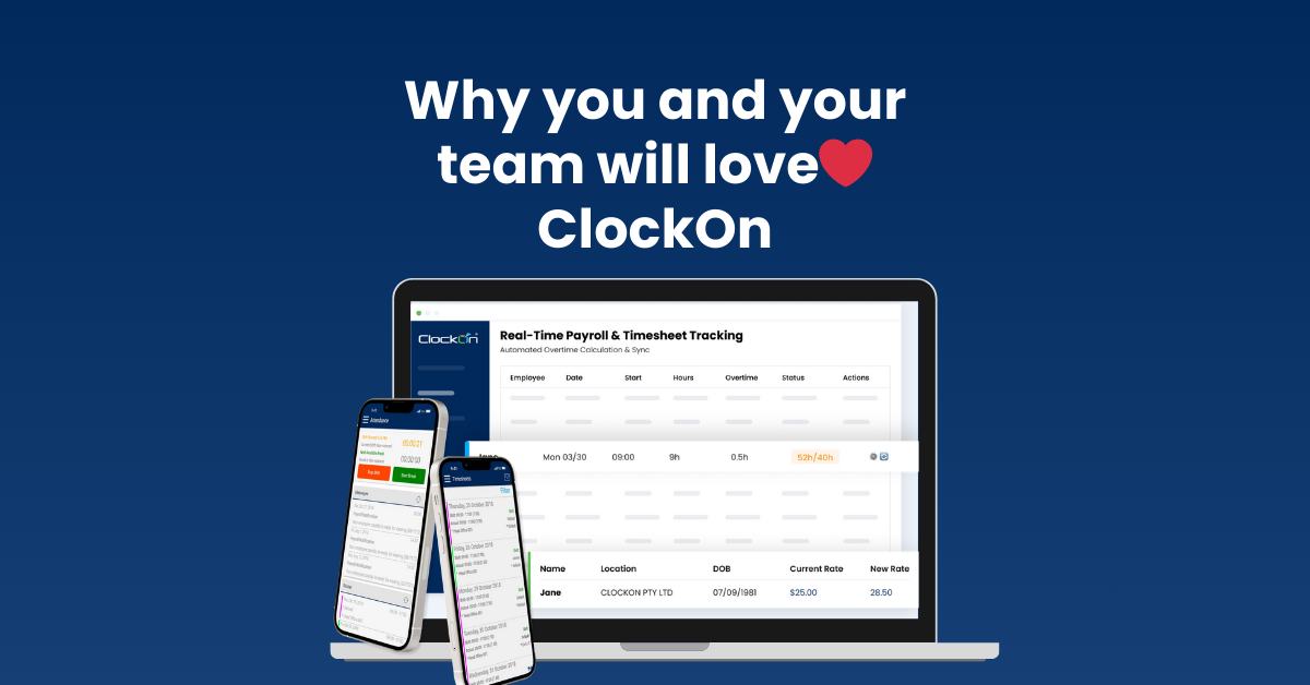 Workforce Management Software Australia | ClockOn